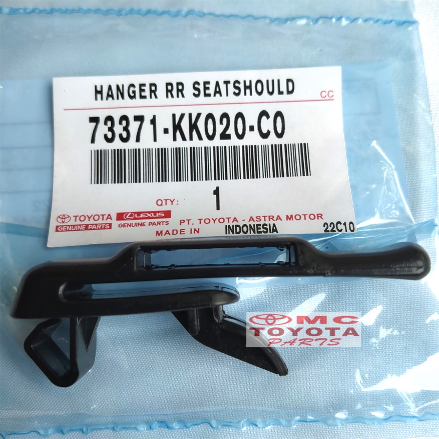 Jual Penjepit / Hanger Safety Belt Tengah Innova Reborn Fortuner New ...