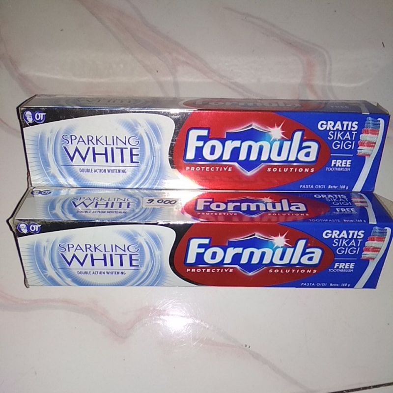 Jual formula pasta gigi formula sparkling white 160g | Shopee Indonesia