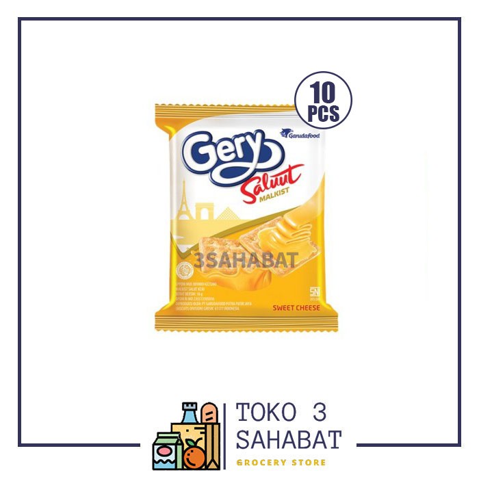 Jual Gery Saluut Malkist Sweet Cheese | Shopee Indonesia
