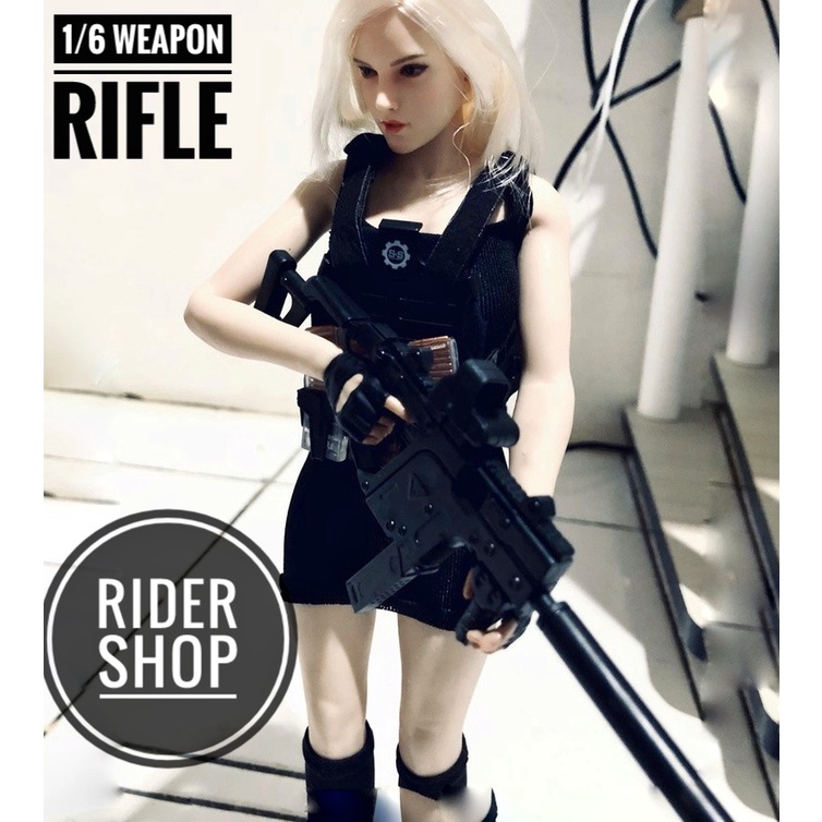 Jual Skala 1/6 miniatur Kriss Vector model kit hobi figure kitbash ...