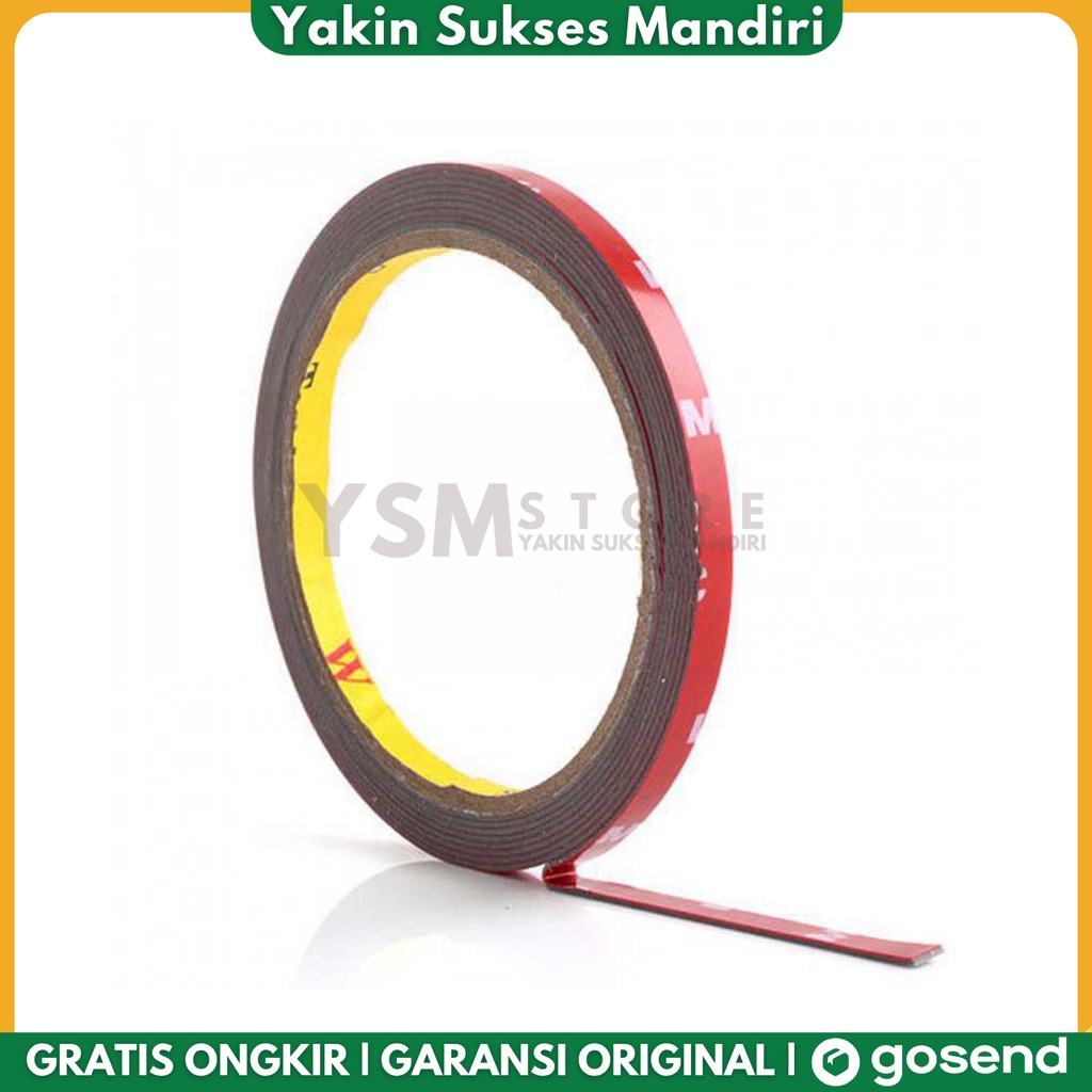 Jual Selotip Double Tape Acrylic 3m x 8mm - SC-3M | Shopee Indonesia