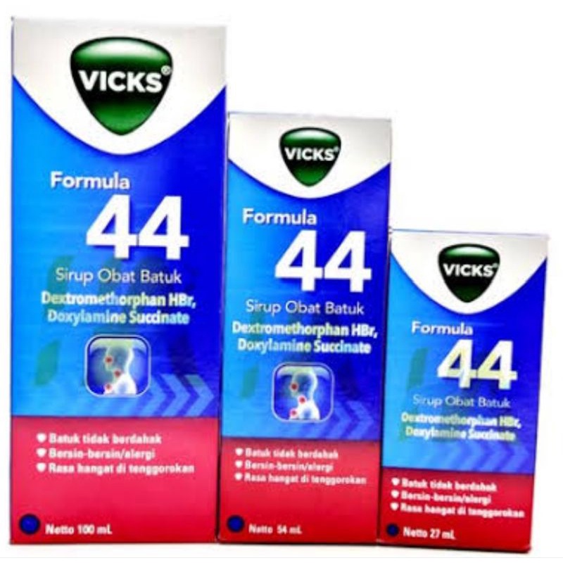 Jual Vicks Formula 44 (54 ml, 100 ml) | Shopee Indonesia