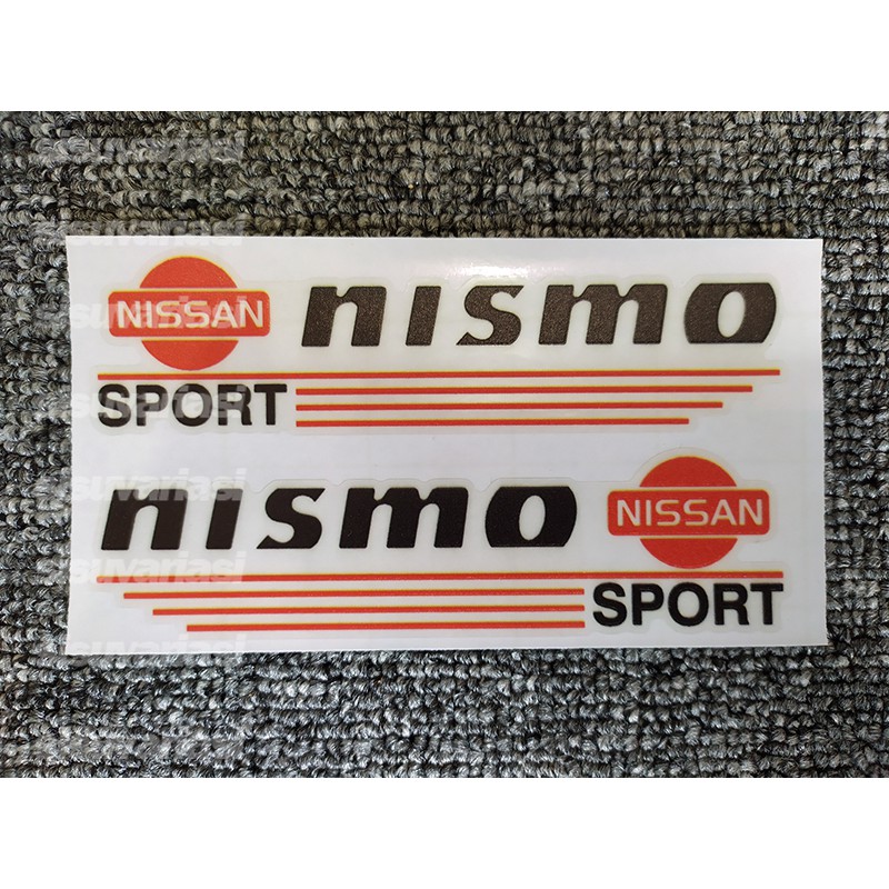 Jual Stiker Sticker Mobil Nissan Nismo | Shopee Indonesia