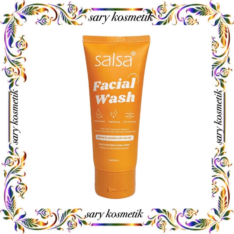 Jual salsa face wash - SALSA Facial Wash (100ml) | Shopee Indonesia