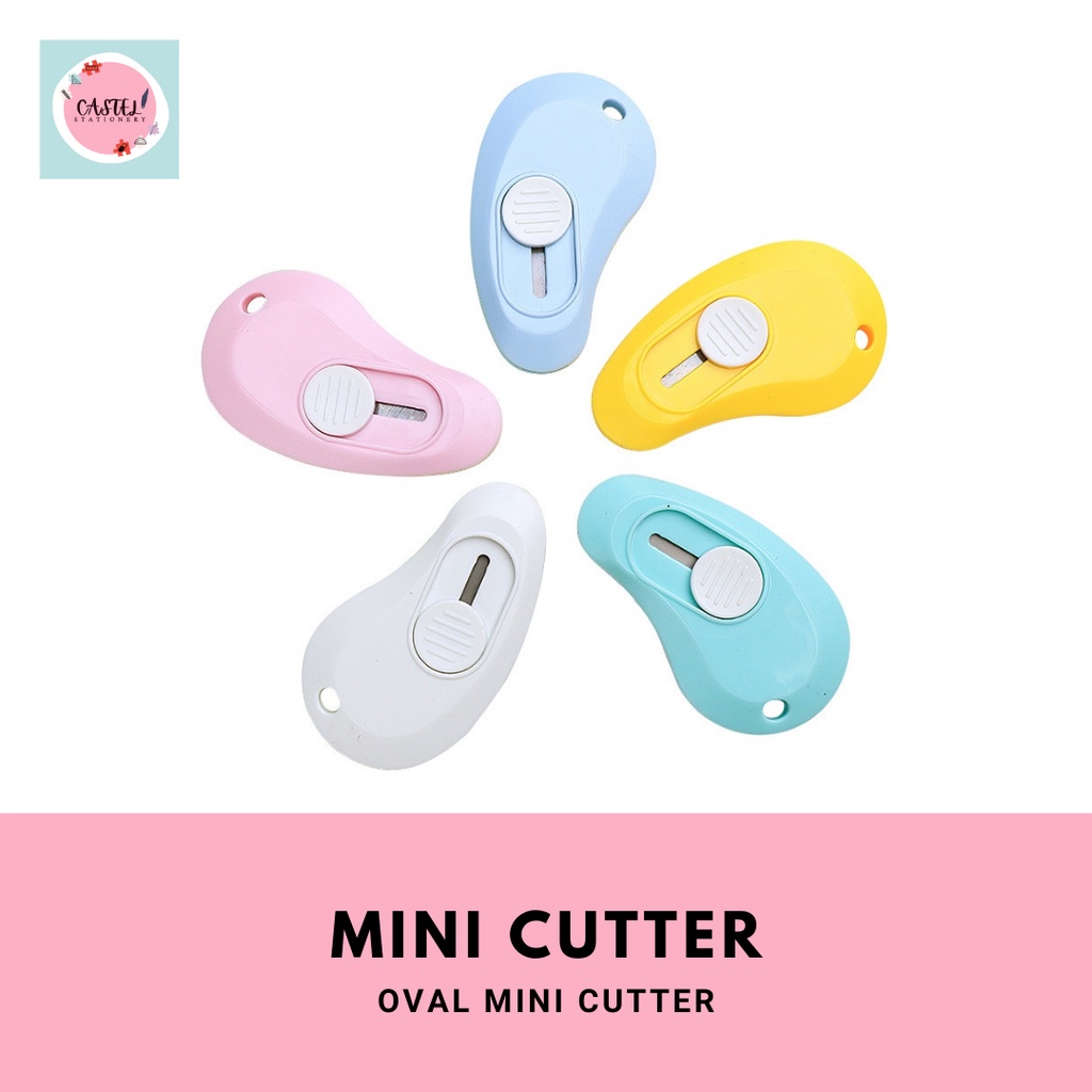 Jual Mini Cutter Cute Cutter Mini Murah Oval | Shopee Indonesia