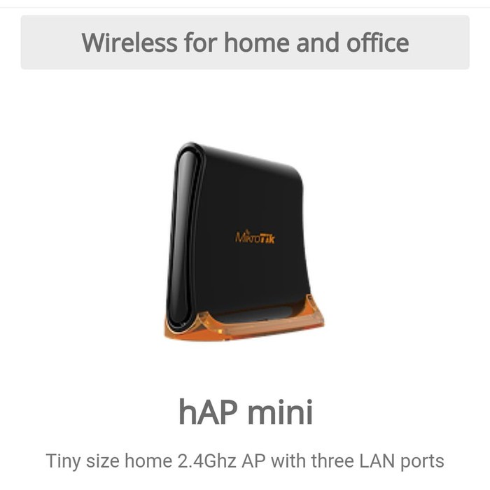 Jual Mikrotik hAP Mini RB931-2nd Wireless Router | Shopee Indonesia