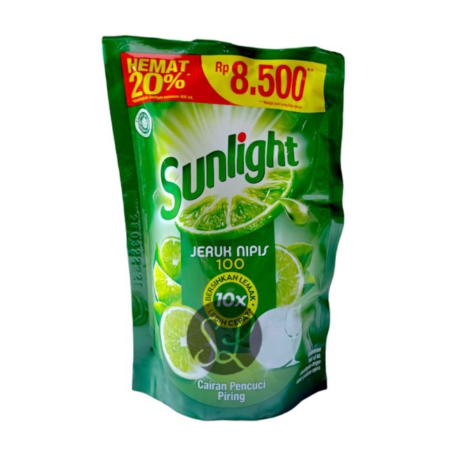 Jual Sunlight Sabun Cuci Piring Refill 370ml / Sunlight Pencuci Piring Jeruk Nipis Kemasan 370ml ...