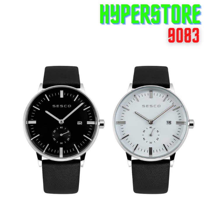 Jual JAM TANGAN PRIA ANALOG SESCO 9083 ANTI AIR 50M / JAM TANGAN BAGUS ...