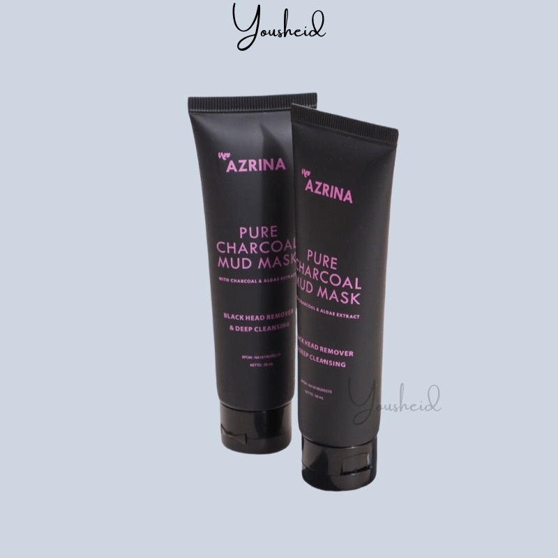 Jual Azrina Pure Charcoal Mud Mask | Shopee Indonesia