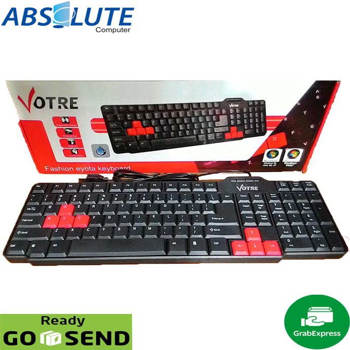 Jual Keyb Votre USB atau PS2 Standard office Keyboard Garansi 1 bulan ...