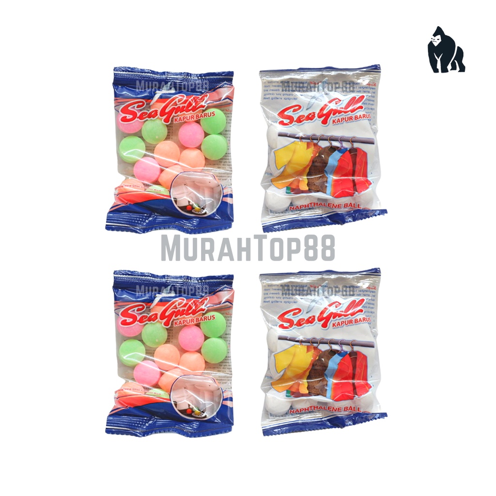 Jual Kamper Set Seagull 25 gr / Naphthalene Putih & Warna Warni Sachet ...