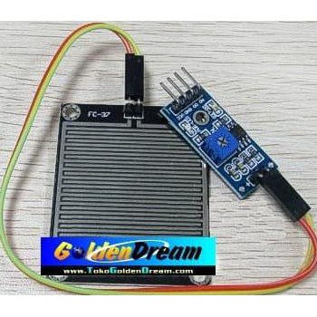 Jual Sensor rintik hujan pendeteksi tetesan air weather module iklim ...