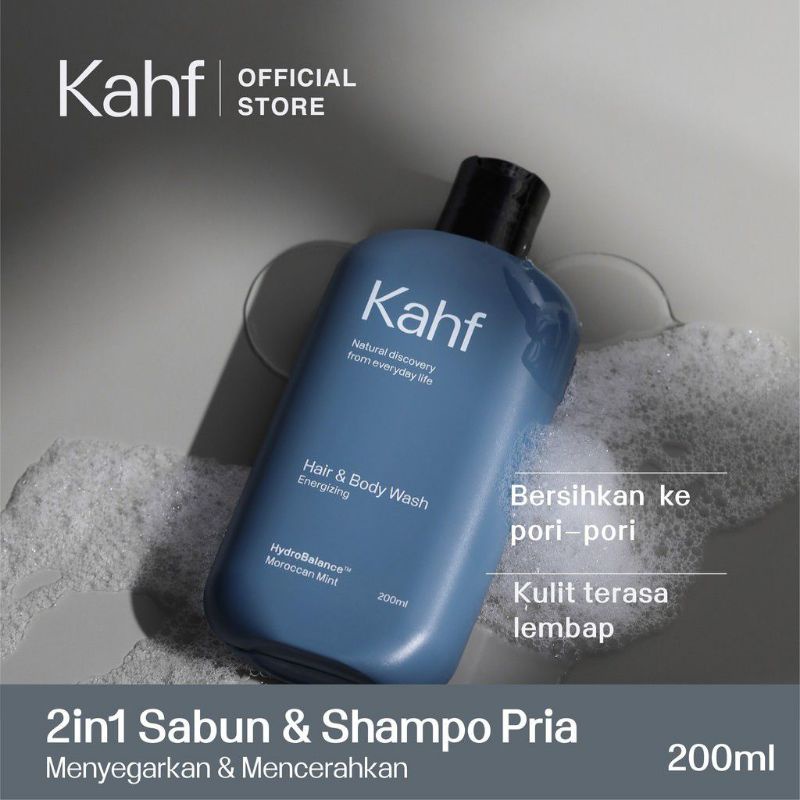 Jual Kahf Brightening and Cooling Body Wash 200ml | Shopee Indonesia