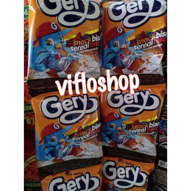 Jual Gery Sereal / Gery Snack Sereal Rencengan (10 x 18 gram) | Shopee ...