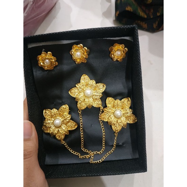 Jual BROS ALPAKA BUNGA / BROSS SELENDANG | Shopee Indonesia