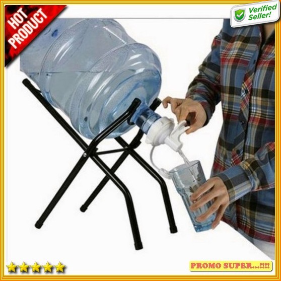 Jual Rak Galon Aqua + Kran Galon / Galon Air Protable R3320 | Shopee ...