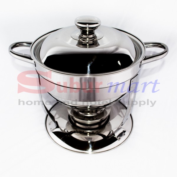 Jual Pemanas sop/ Siboli/ Prasmanan/ Soup warmer Bima 3 liter 20 cm ...
