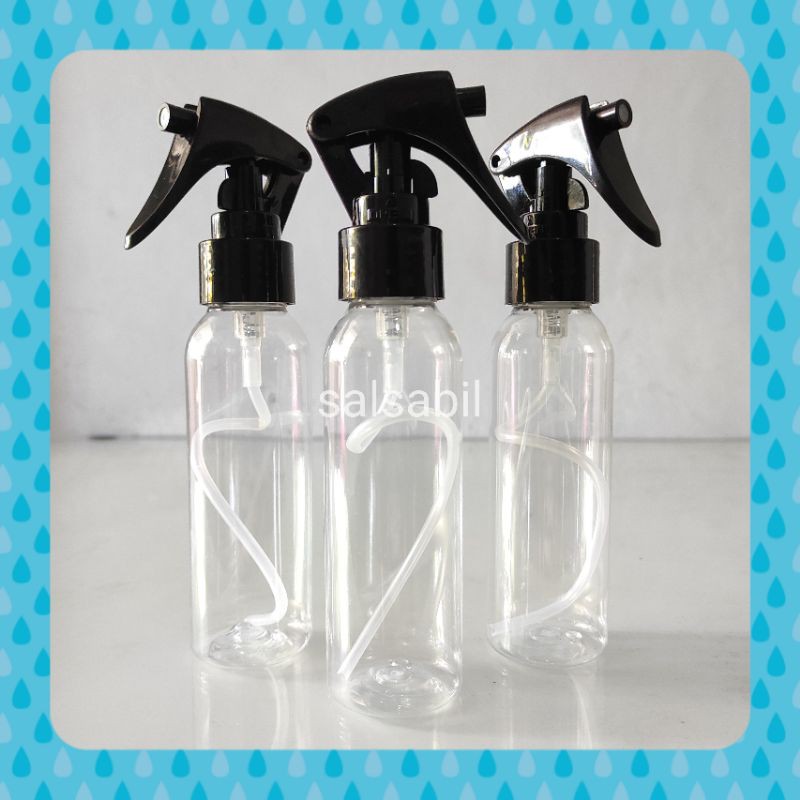 Jual Botol trigger 100ml kepala hitam | Shopee Indonesia