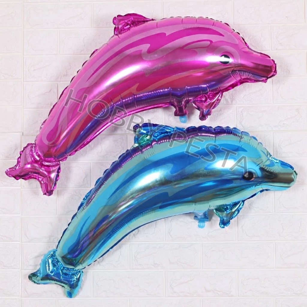 Jual BALON FOIL DOLPHIN MINI / BALON DOLPHIN / BALON IKAN MINI / BALON ...