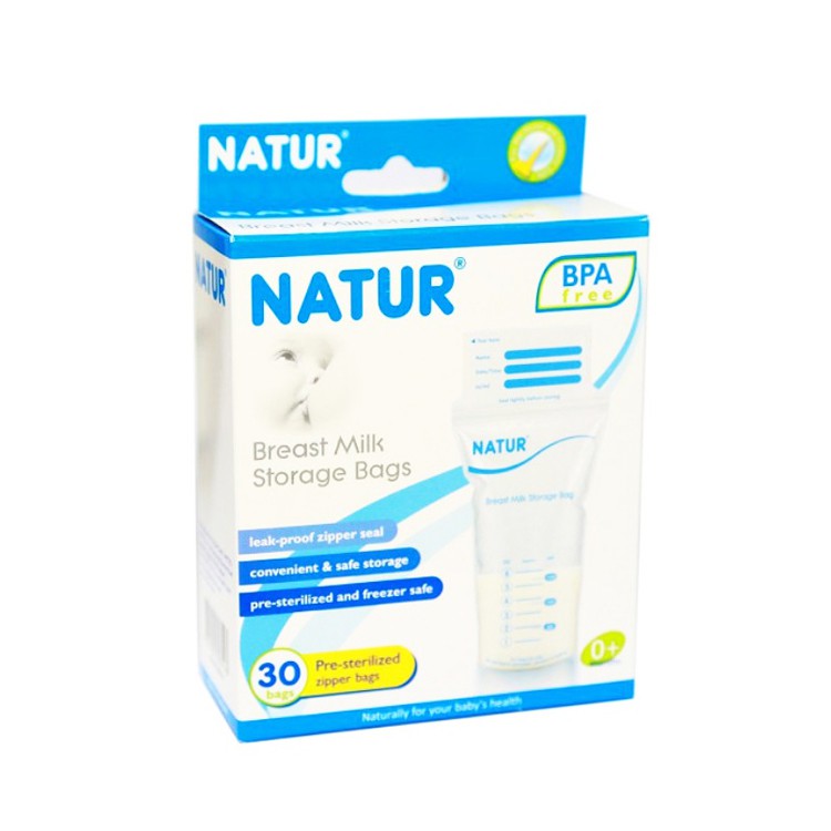 Jual BY-3407 Natur Kantong Asi - Isi 30/Tempat Asi/Wadah Asi/Penampung ...