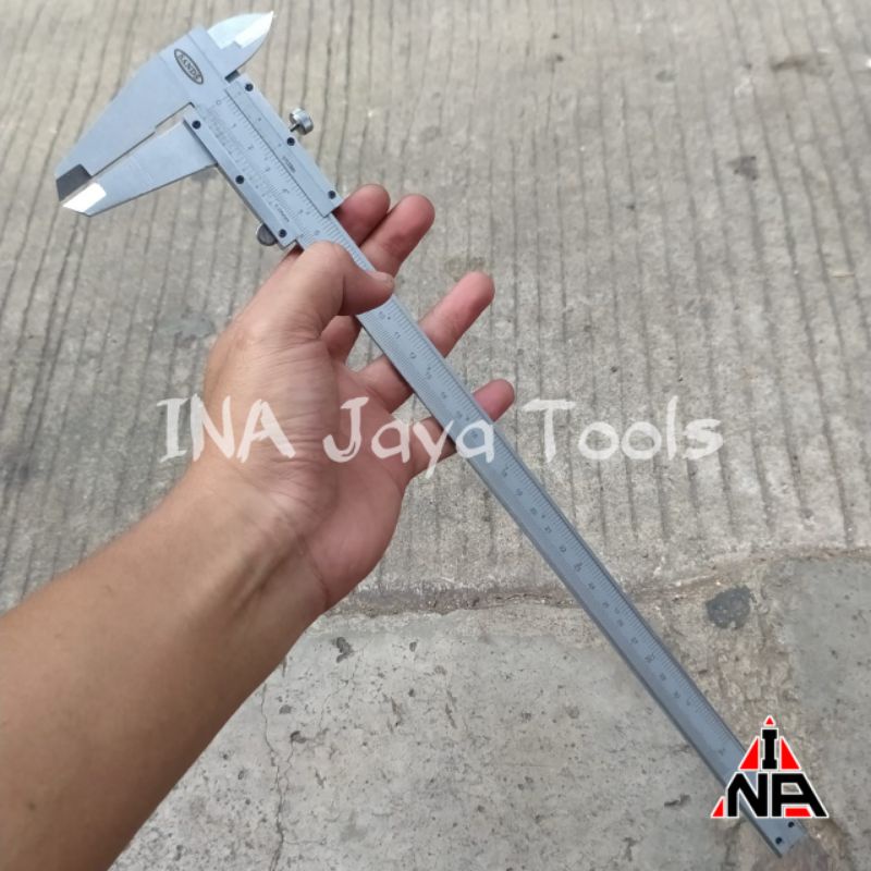 Jual Sigmat Manual 12" SANDS / Vernier Caliper 300mm Skekmat Jangka Sorong Alat Pengukur Jarak ...