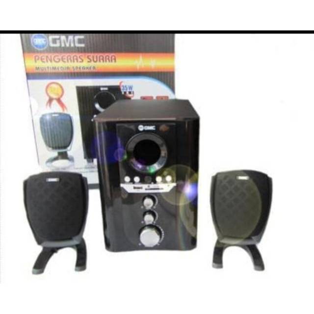 Jual Speaker GMC 888D non Bluetooth GRATISS USB Bluetooth | Shopee Indonesia