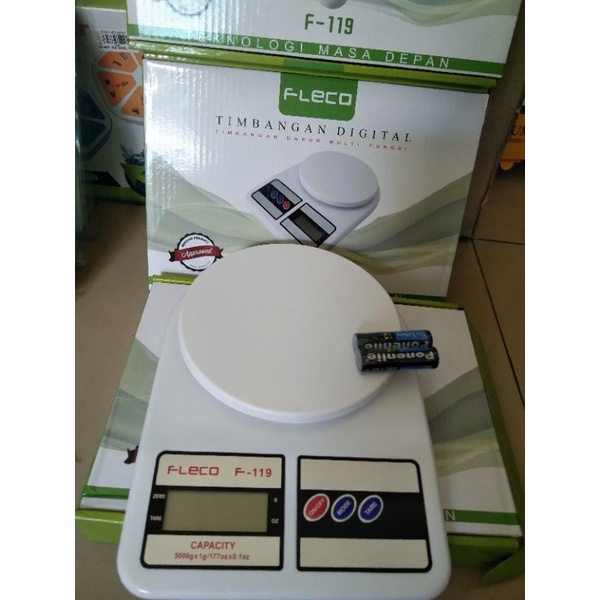 Jual Timbangan Digital FLECO F-119 / Timbangan Dapur | Shopee Indonesia