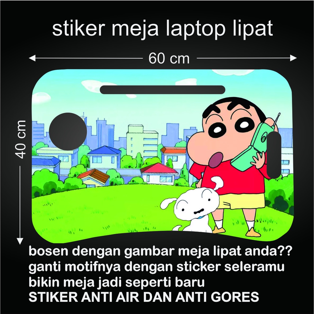 Jual STICKER MEJA LIPAT, MEJA BELAJAR, MEJA LAPTOP (HANYA STICKER ...