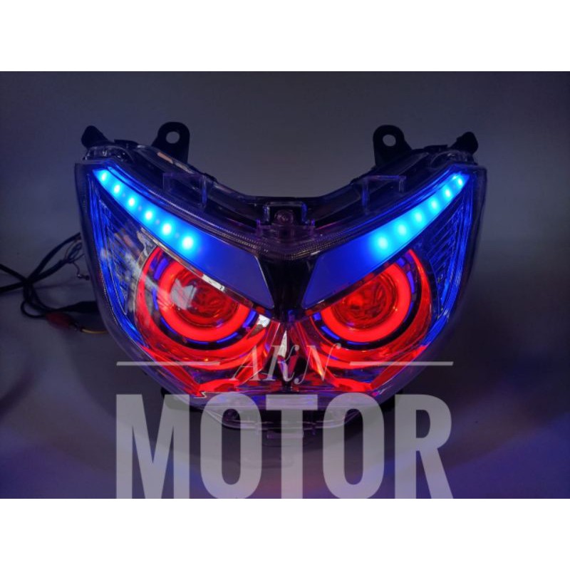 Jual Lampu depan nmax old headlamp projector projie nmax 155 old nmax new | Shopee Indonesia