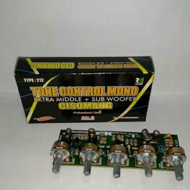 Jual Kit Tone Control mono Midle Subwoofer CISOMANG | Shopee Indonesia