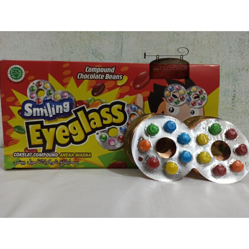 Jual JAJANAN JADUL PERMEN KACAMATA / SMILING EYEGLASS BOX | Shopee ...