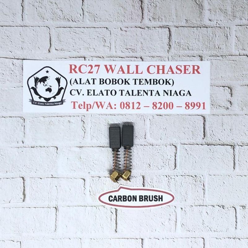 Jual Arang Carbon Brush Alat Bobok Tembok RC27 Wall Chaser | Shopee ...