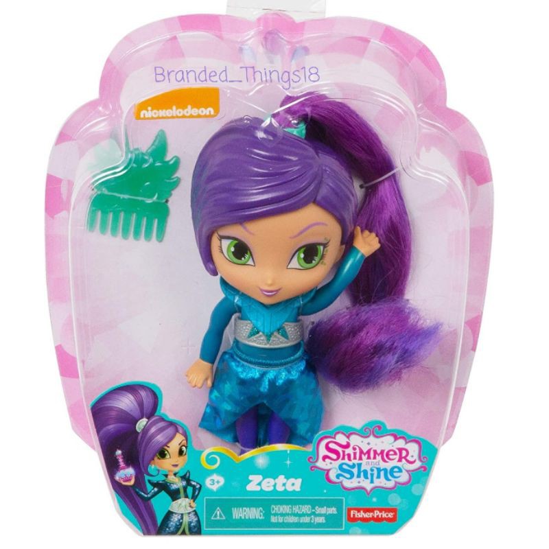 Jual Zeta Shimmer and Shine Genie Nickelodeon Original purple hair ...