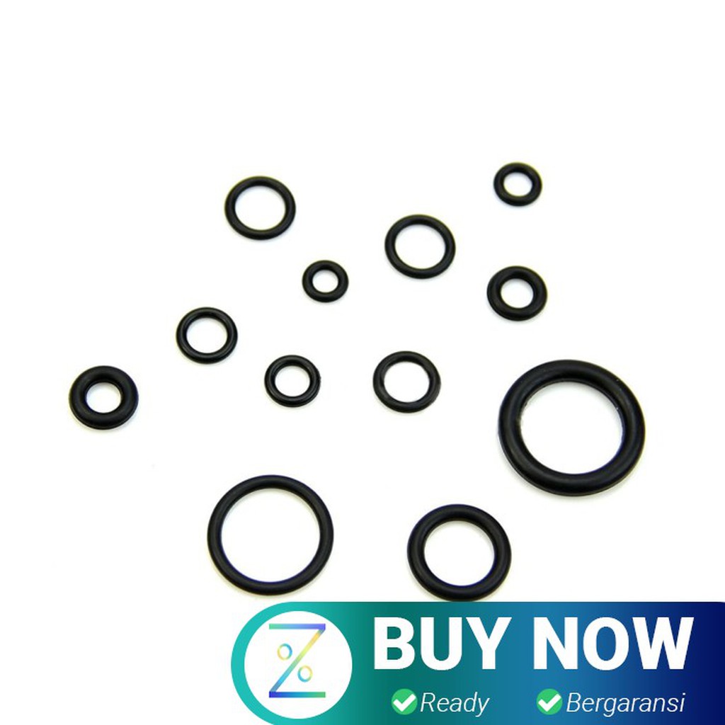 Jual Karet Rubber O Ring Seal Tightening 225 PCS - Black | Shopee Indonesia