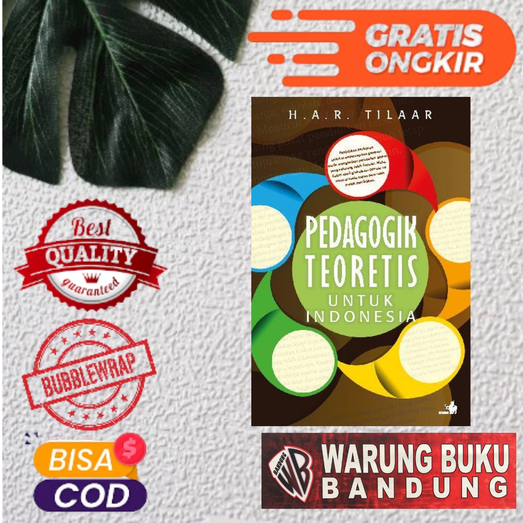Jual Buku Pedagogik Teoretis untuk Indonesia - H.A.R Tilaar | Shopee ...