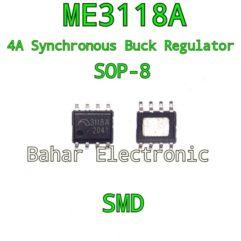 Jual IC 3118A ME3118A SMD SOP-8 | Shopee Indonesia