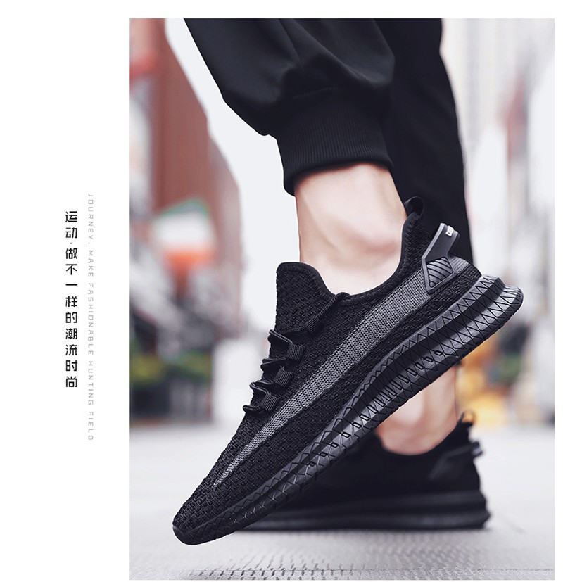 Jual Sepatu Sneaker Premium Sepatu Terbang Running Lari Olahraga Pria ...