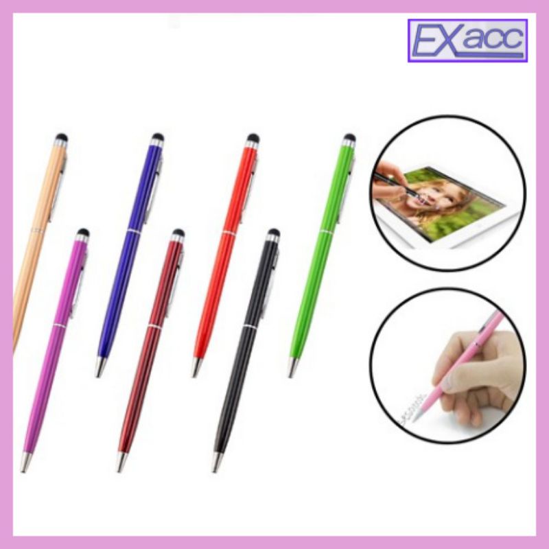Jual Bulpen Stylus 2in1 / Bulpen Alat Tulis & Touch Sreen Layar HP ...