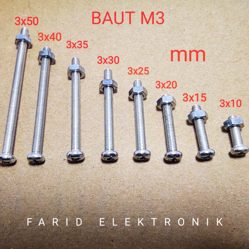Jual MUR M 3 - MUR BAUT | Shopee Indonesia