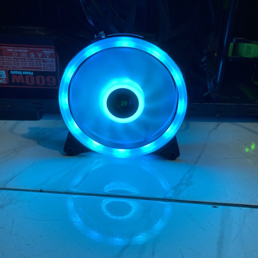 Jual XBT SHURIKEN Rotating RGB SYNC Fan Casing 12CM Double RING LED XB ...