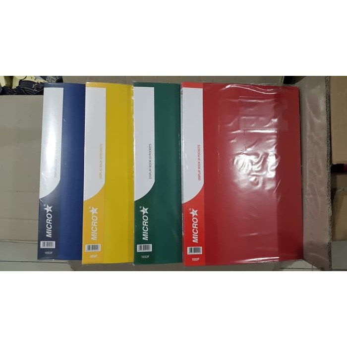 Jual Jual Clear Holder 40 lembar Folio F4 Map Document Display Book 40 ...