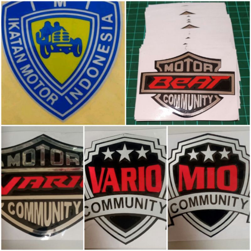 Jual stiker IMI, Club motor mio,beat, vario | Shopee Indonesia