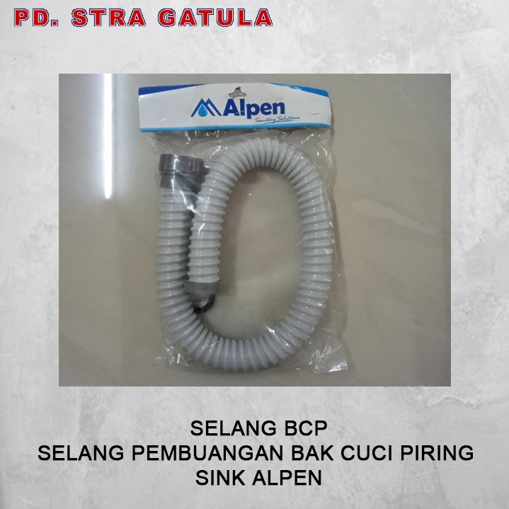 Jual Selang BCP - Selang Pembuangan Bak Cuci Piring Sink ALPEN | Shopee ...