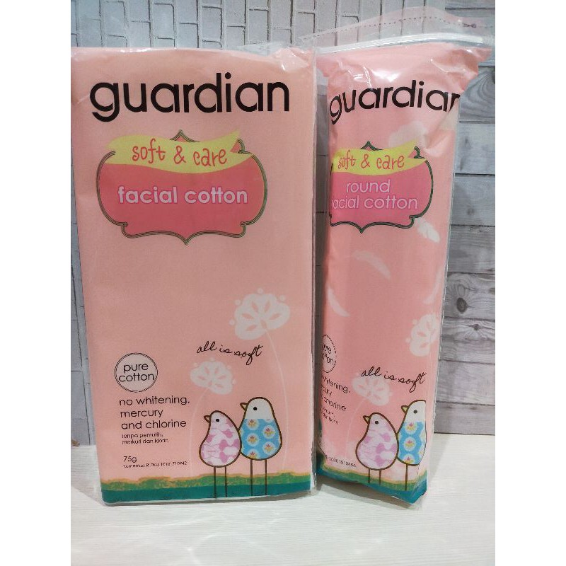 Jual Kapas wajah guardian- guardian facial cotton | Shopee Indonesia