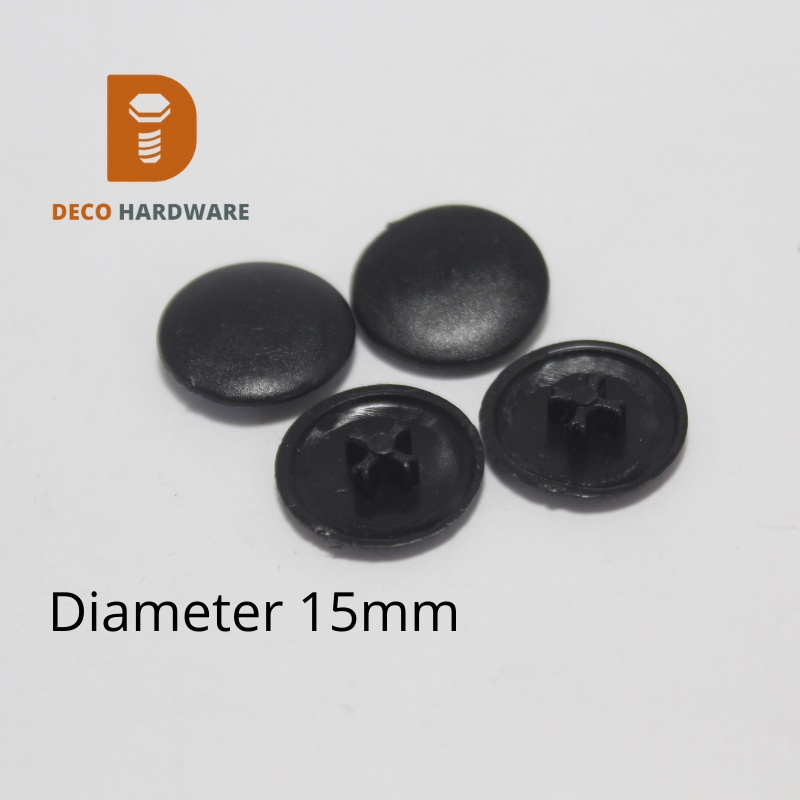 Jual Tutup Skrup Baut Minifix diameter 15mm Skrup Knock Down | Shopee ...