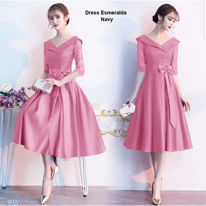 Jual DRESS CANTIK ACARA PESTA / DRESS KENCAN / DRESS NIKAHAN ...