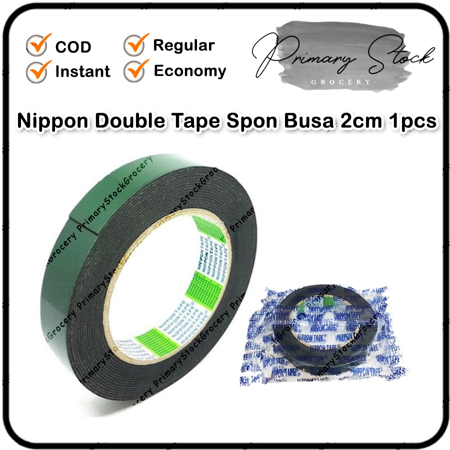 Jual Double Tape Foam Tebal 24mm 1 inch 2 cm Dabel Dobel Tip Busa ...