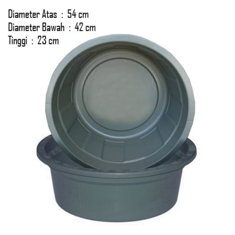 Jual Bak air besar 20 hijau / baskom air besar 20 | Shopee Indonesia