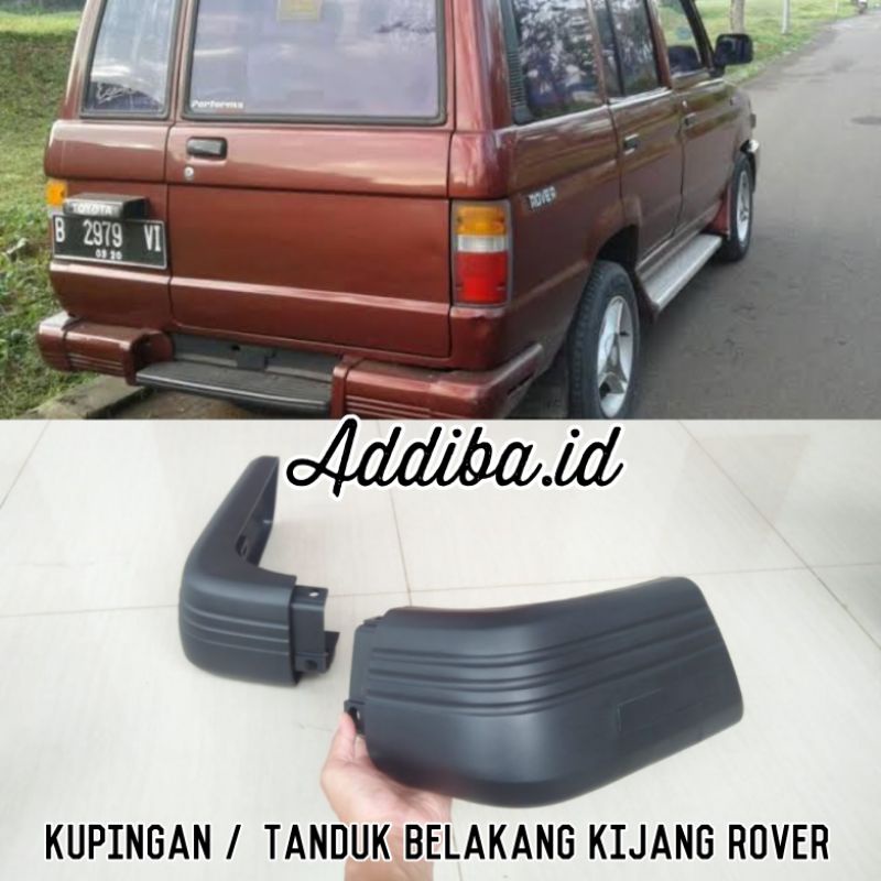 Jual Kupingan /Tanduk Bumper Belakang Kijang Rover Bahan Plastik Tebal ...