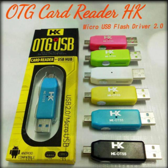 Jual OTG + USB + CARD READER +USB HUB HK | Shopee Indonesia